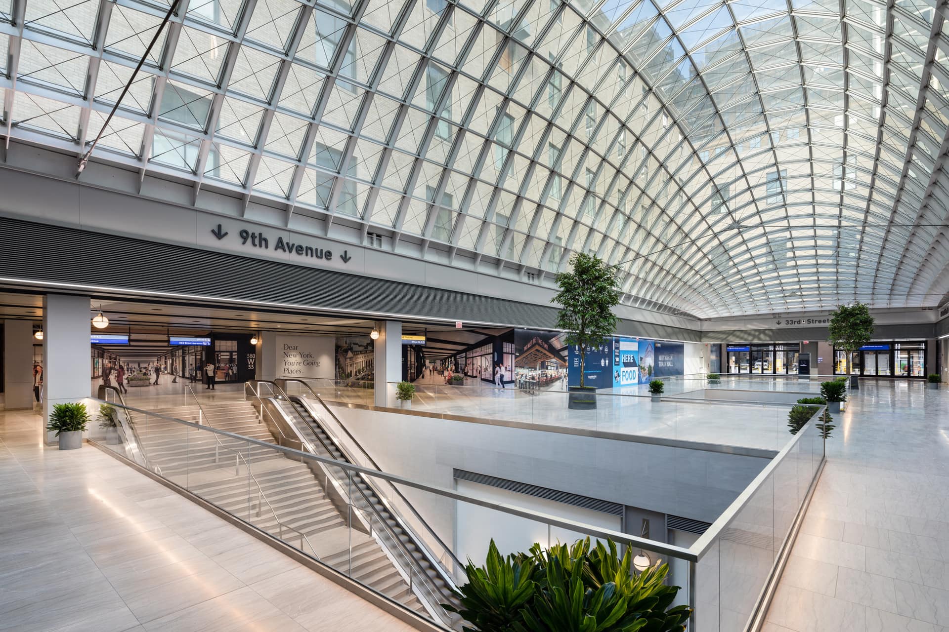 Architecture - Moynihan Train Hall NYC